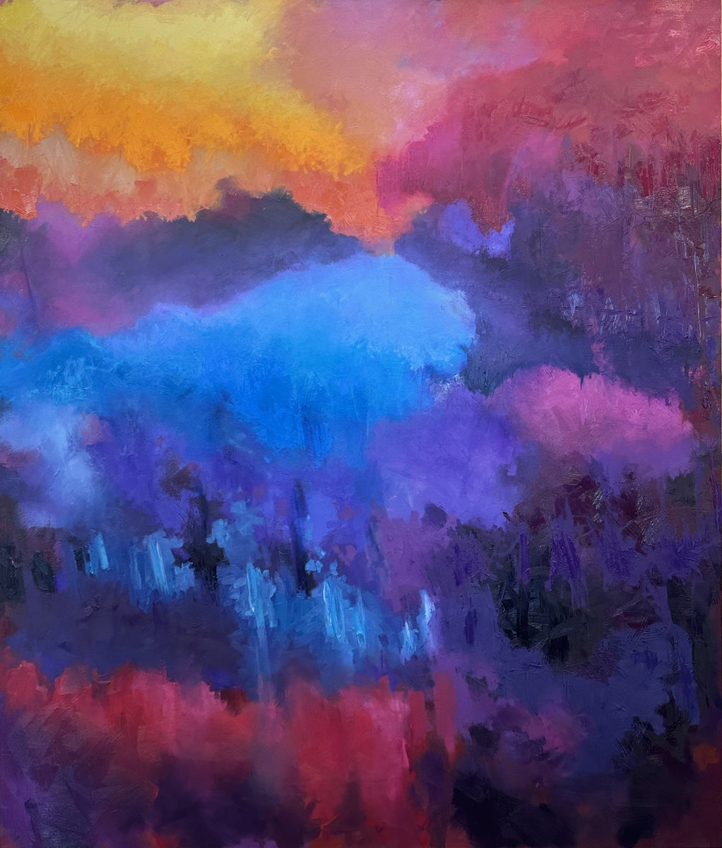 River Rock, 66 x 56 in. – Jon Summers Art